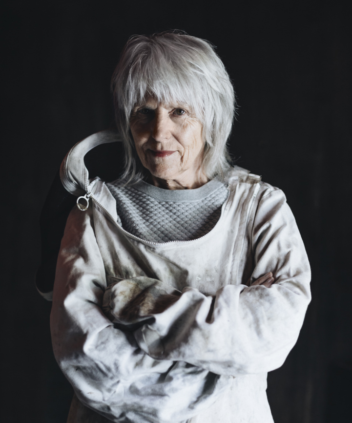 Anne Noble (Laureate) ONZM, photographer. Photo by Bonnie Beattie.