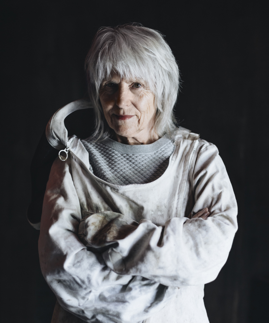 Anne Noble (Laureate) ONZM, photographer. Photo by Bonnie Beattie.
