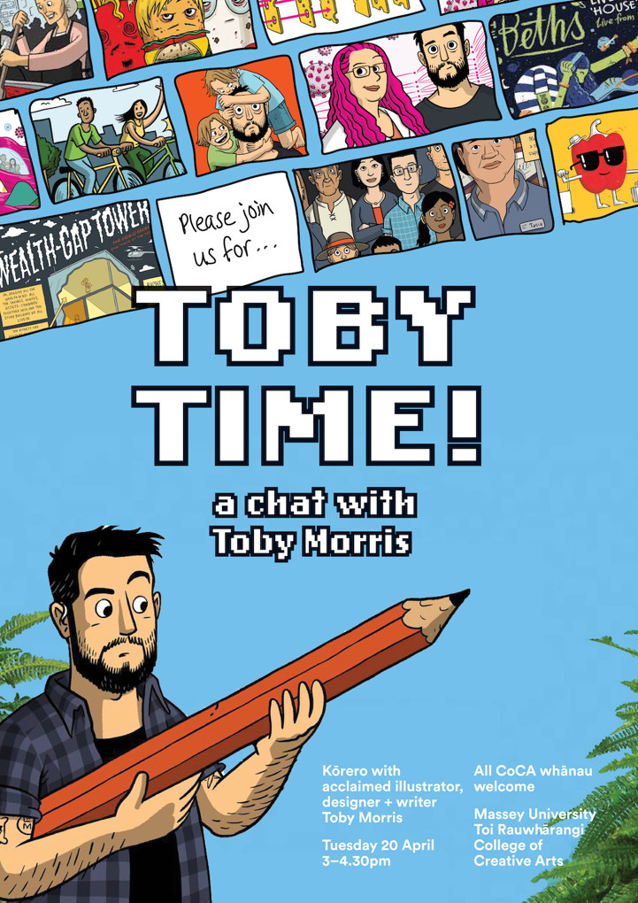Toby Time: a chat with Toby Morris — 20 April 2021
